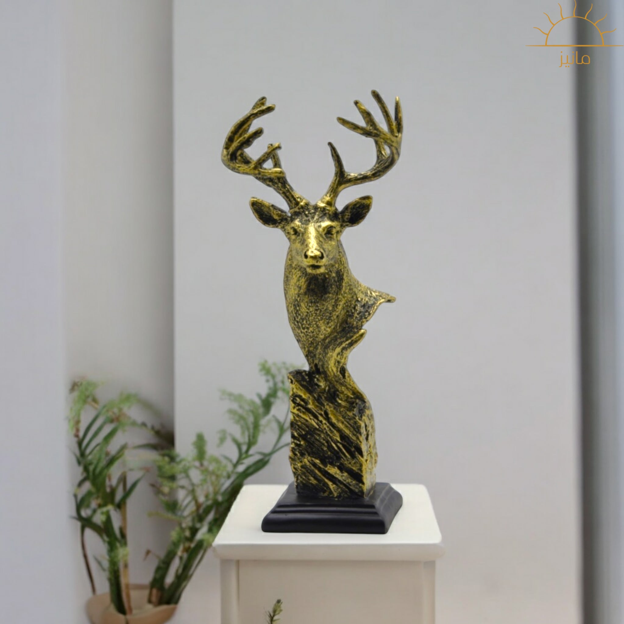 Nordic Deer Head Statue – MANI'S